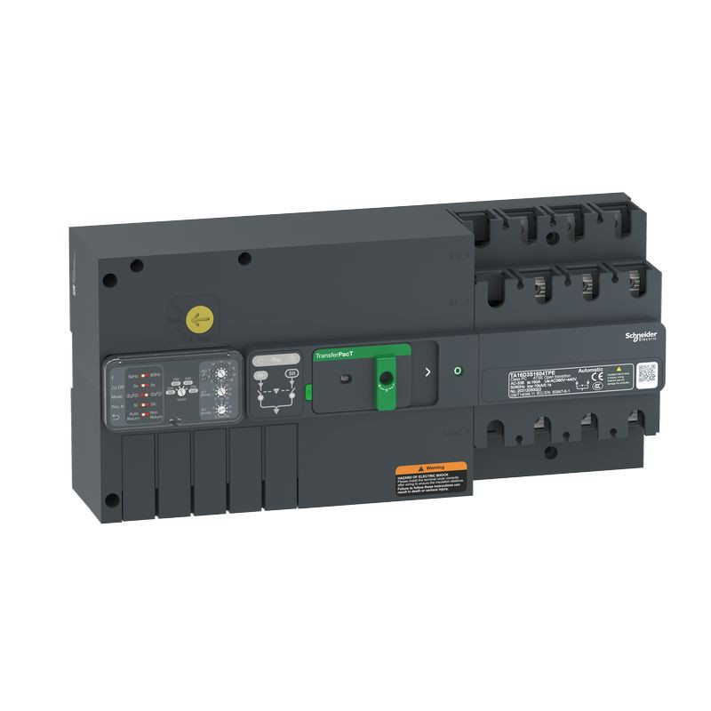 TransferPacT TA160 - inverseur de sources - commutateurs - 80A - 3P - 400Vca (TA16D3S0804TPE)