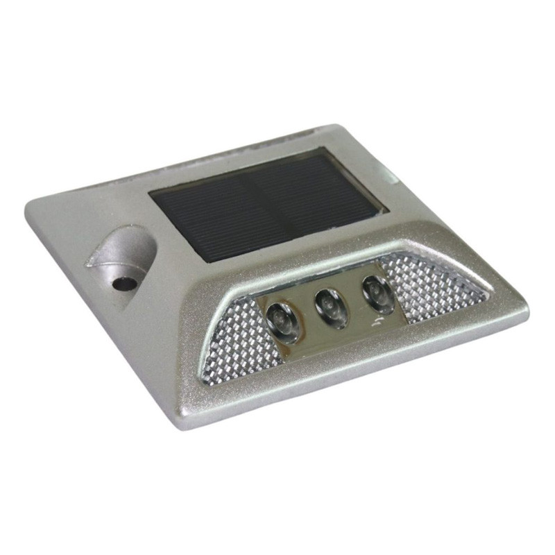 Pavé balisage solaire LED Blanc fixe PV001 BLF (430010)