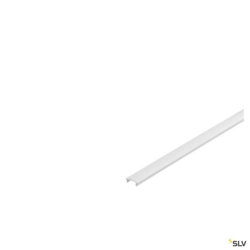 GLENOS, diffuseur, 2 m, pour profil 2508 et profil d'angle 2720, opale ...