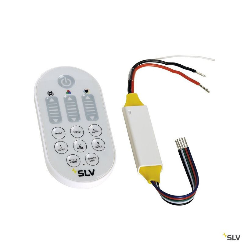 SLV COLOR CONTROL, RGB/W contrôleur maître avec télécommande RF, 12V ...