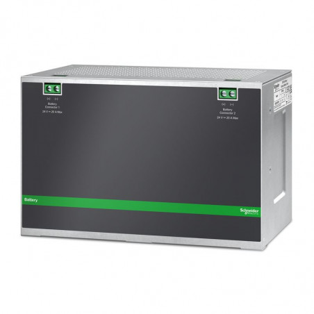 Easy UPS batterie 24VDC montage rail DIN pour Easy UPS 240V AC/24V CC ...