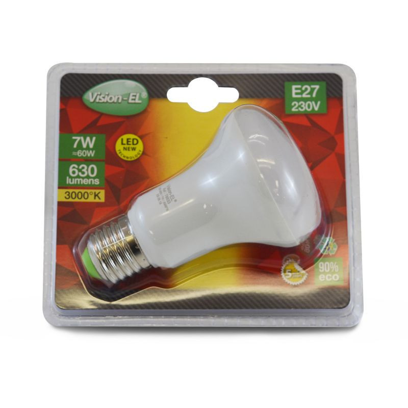 Ampoule LED E27 Spot R63 9W 3000K (76633)