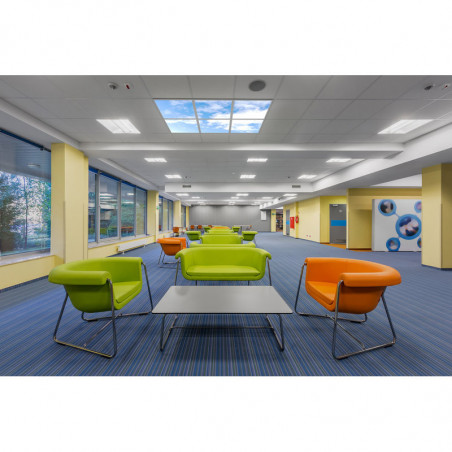 Design Your Light : Pack de 6 dalles LED 600 33W avec impression d'un ...