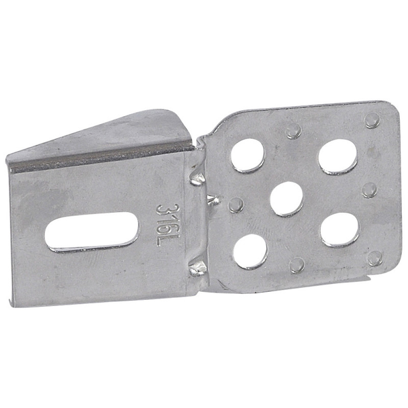 Jeu de 4 pattes fixation murale pour coffret Atlantic inox 316L pour ...