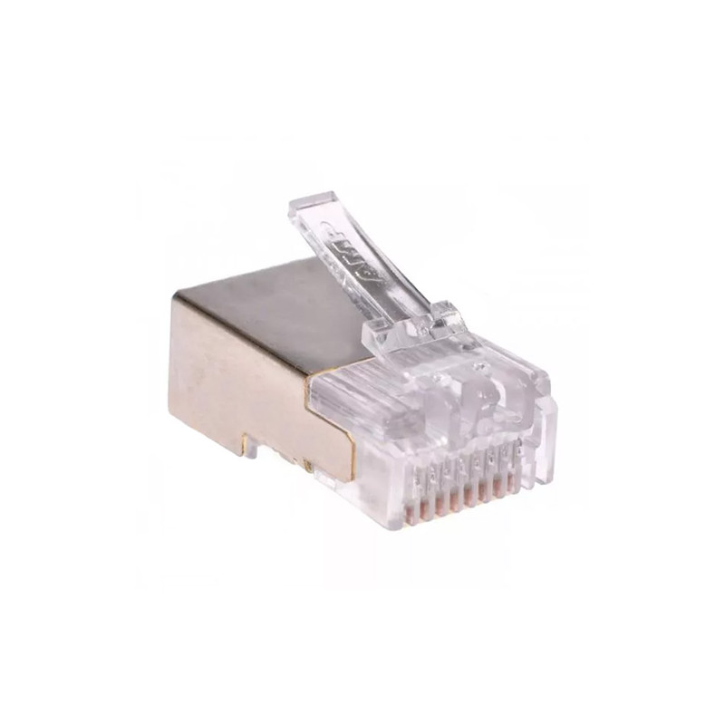 Lot de 10 fiches RJ45 Cat.5E 9 contacts 11,7mm (051704)