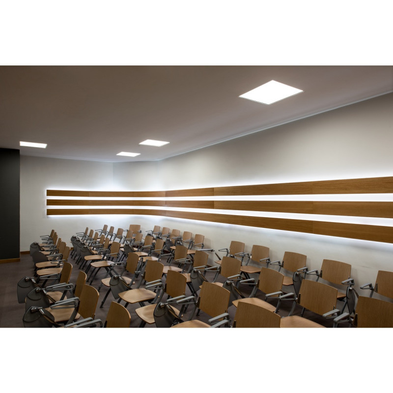 LED PANEL encastré de plafond intérieur 620x620 blanc LED 35W 4000K ...