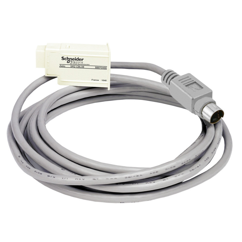 Zelio Logic - Cable serie pour connexion ml /ihm (SR2CBL08)